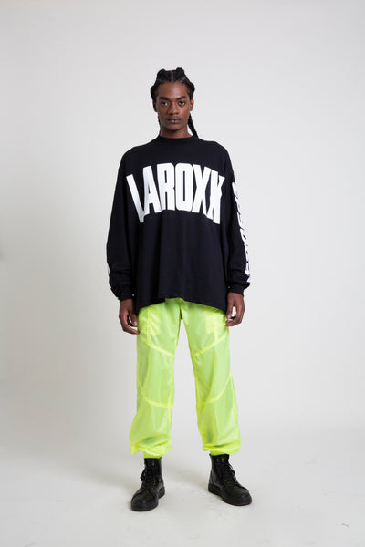 The LA Roxx Black Logo Long Sleeve – L.A. Roxx